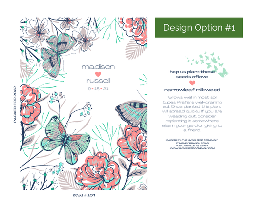 Custom | White Label Organic Seed Packets | Non-GMO & Open-Pollinated ...